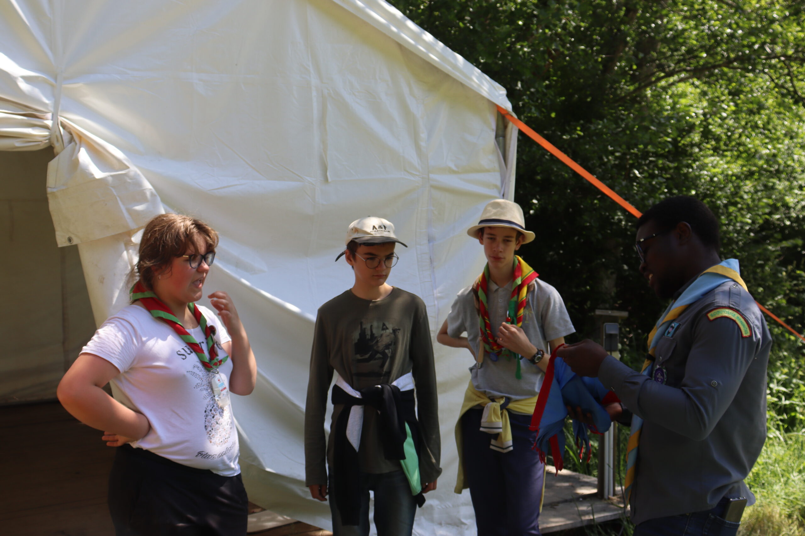 Journée interculturelle franco-béninoise - EEDF - Scoutisme Laïque
